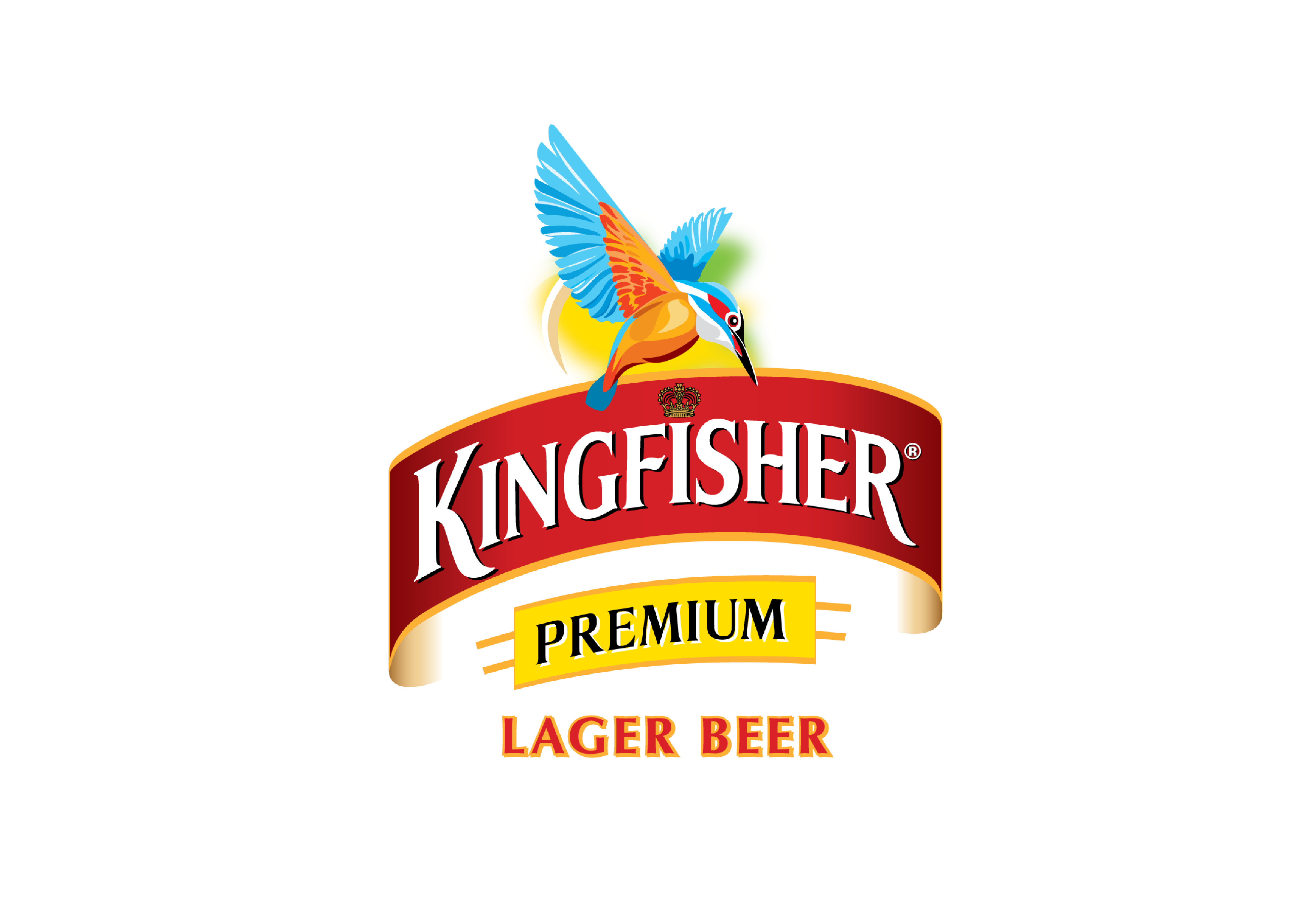 Kingfisher Beer Can Wallpaper